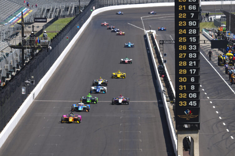 A sold-out Indy 500 packed with drama, from firings to Larson’s double ...